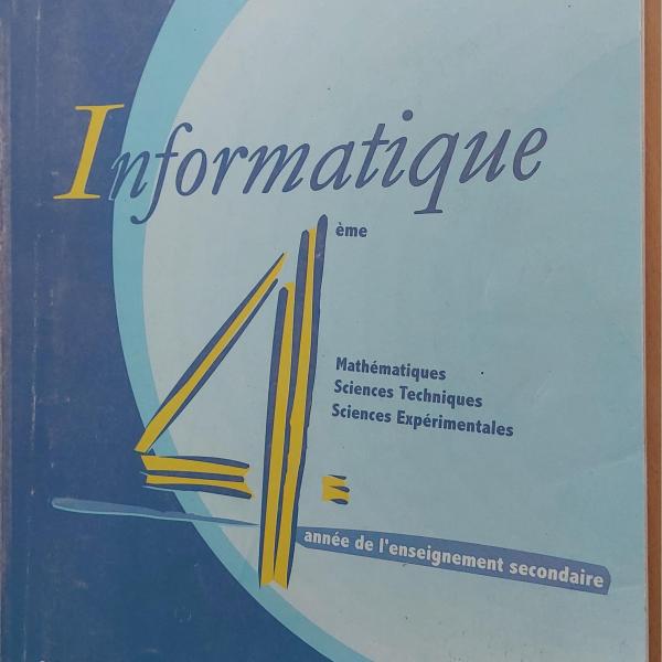 Livre - informatique - niveau bac | Plateforme Ecoles